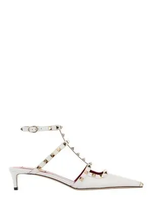 Valentino Garavani Studded Heeled Shoes - White