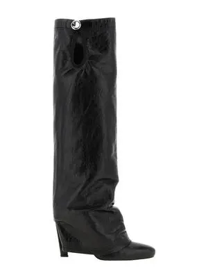 Attico The Attico Knee High Boots Black