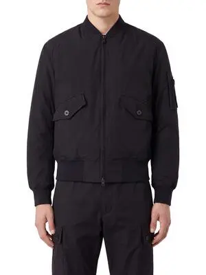 Y3 Technical Fabric Bomber Jacket - Black