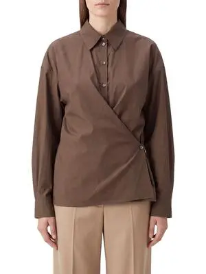 LEMAIRE Wrap Shirt - Ivory