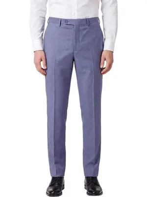 Incotex Slim Fit Chino Trousers In Pure Virgin Wool - Grey 1