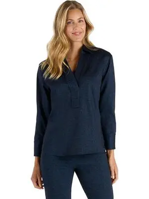 Jude Connally Francine Top - Jude Denim Navy