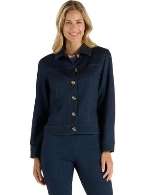 Jude Connally Hudson Jacket In Jude Denim - Navy