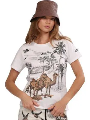 Las Surenas Mystic T-shirt - White