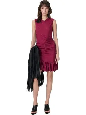 IRO PARIS Houle Mini Dress - Raspberry