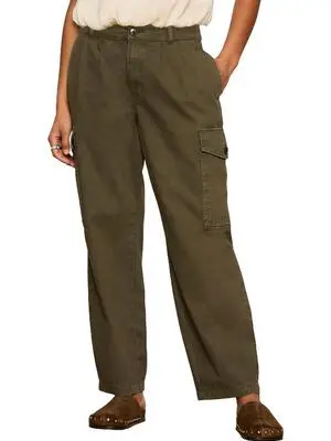 Sanctuary Reunion Pleated Cargo Pants - Green