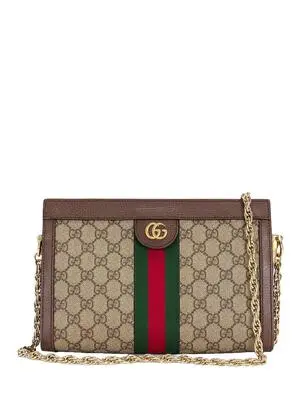 Gucci Ophidia Shoulder Bag - Brown