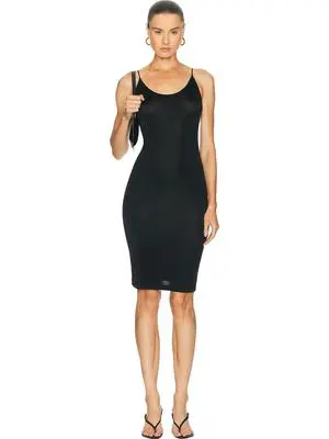 Saint Laurent Bodycon Mini Dress - Noir