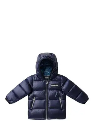 Mackage Hooded Recycled Down Jacket - Navy