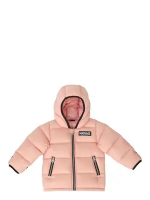 Mackage Hooded Recycled Down Jacket - Soft Pink