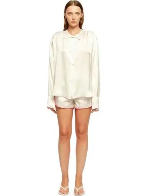 SWF S/W/F Boutique - International Relaxed Tie Front Shirt