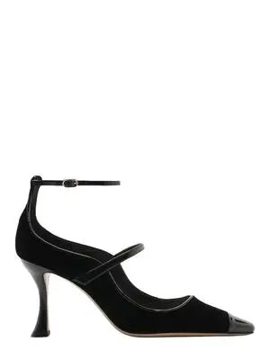 ALEXANDRE BIRMAN Tita Wave 85 Sculptural Stiletto Heels - Black