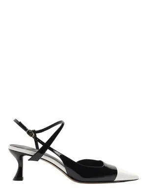 ALEXANDRE BIRMAN Tita Wrap Cap Toe Pumps - Black