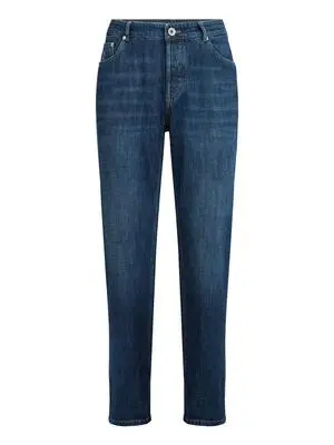 Brunello Cucinelli Slim-leg Jeans - Blue
