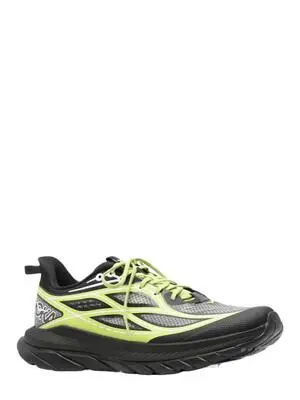 Hoka One One Mesh-panelled Sneakers - Black