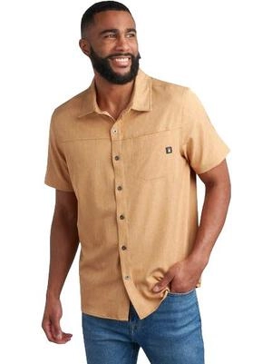 SPYDER Short Sleeve Mini Stripe - Carmel