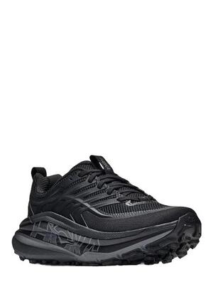 HOKA® Stinson Running Shoe - Black/outer Orbit
