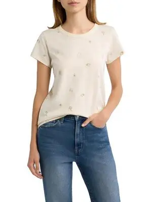 Rag & Bone Rodeo Graphic T-shirt - Turtle Dove Multi