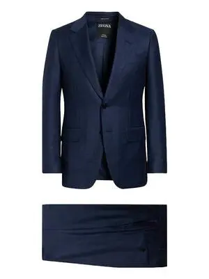 Zegna Trofeo Wool Suit - Blue