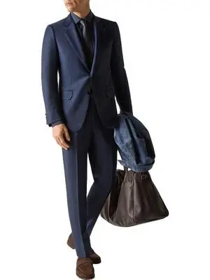 Zegna Trofeo Wool Suit - Blue