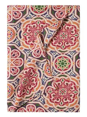 CABANA Catalina Printed Linen Tablecloth - Multicoloured