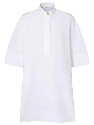 Givenchy Cotton Poplin Shirt Dress - White