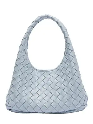Bottega Veneta Campana Mini Leather Top-handle Bag - Blue