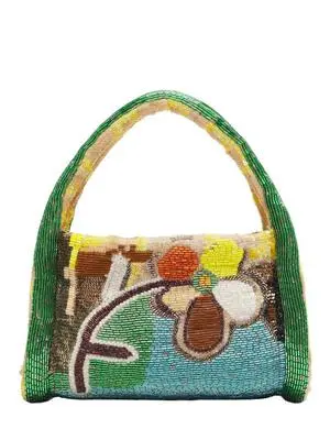 ALEMAIS Alémais Limelight Beaded Top-handle Bag - Multicoloured