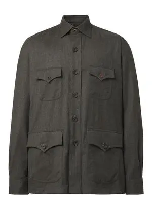 Rubinacci Wool Jacket - Green