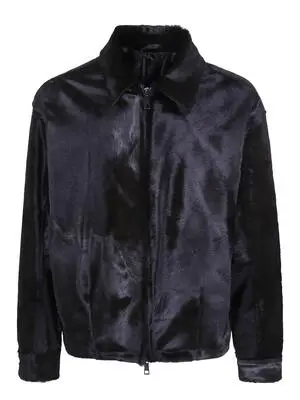 GIORGIO BRATO Horse Hair Jacket - Brown