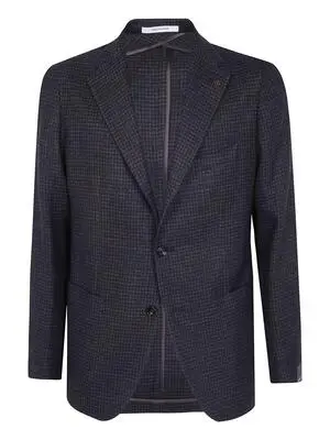 Tagliatore Jacket Single Breasted "montecarlo - Brown
