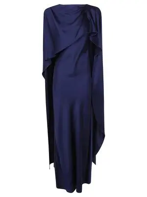 Simkhai Coat Cape Gown "izel - Blue