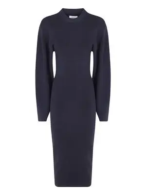LOULOU DE SAISON LOU LOU DE SAISON Elena High-Neck Bodycon Dress