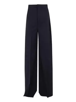 Rick Owens Pants Wool "dirt Cooper - Black