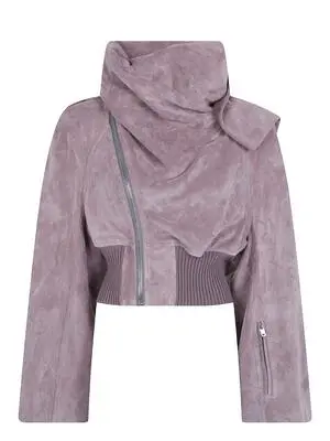 RICK OWENS Jacket Bomber "scarf Flight"