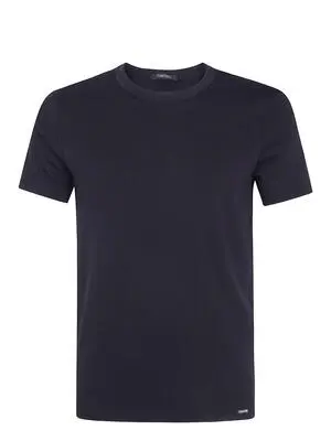 TOM FORD UNDERWEAR T-shirt Crewneck Cotton Stretch Jersey - Black