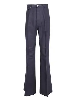 Rick Owens Pants Bootcut "bolan Bootcut - Black