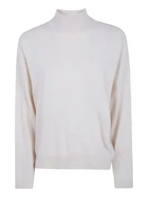 Brunello Cucinelli Sweater Cashmere Turtleneck - Beige