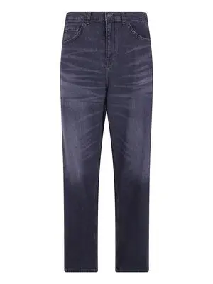 LES DEUX Straight Leg Jeans - Black