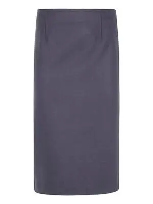 MAISON MARGIELA Skirt Wool Blend "midi Skirt"