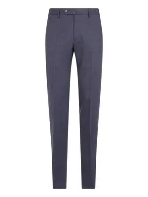 PT TORINO Wool Blend Tailored Trousers - Gray