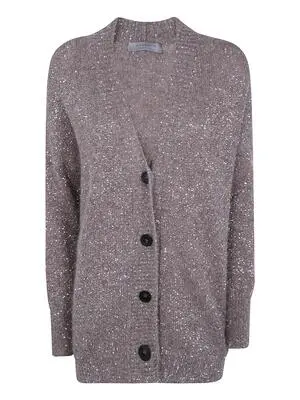 D.EXTERIOR D.EXTERIOR Embellished Alpaca Blend Cardigan
