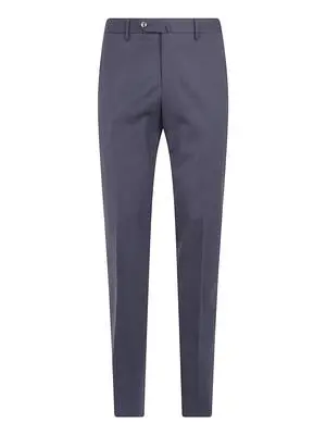 PT TORINO Wool Blend Trousers - Gray