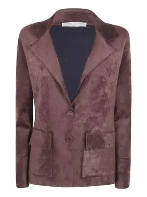 D.exterior Double Breasted Jacket - Brown