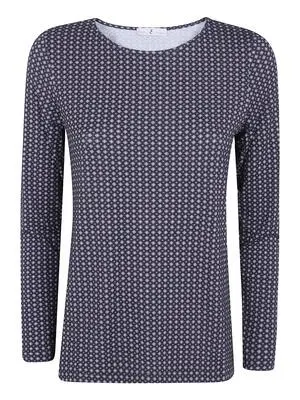 WHYCI Printed Round Neck T-shirt - Gray