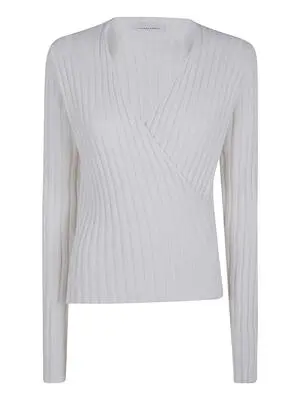 Liviana Conti Cashmere Knit Sweater - Beige