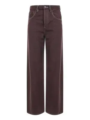UMA WANG Wool "phillis" Trousers - Brown