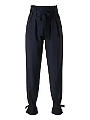 FOREPLAY GOLF Paperbag Waist Performance Pants - Blue
