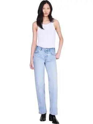 ANINE BING Sixtine Tank Top White