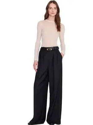 ANINE BING ANINE BING Tiana Sweater - Refined Long-Sleeve Knit Ecru